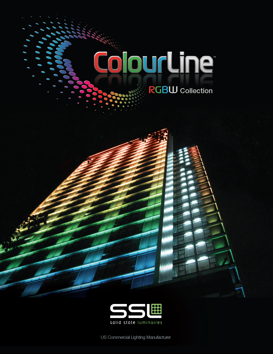 New ColourLine™ Wet RGBW Outdoor LED by Solid State Luminaires Offers Advanced Technical ...